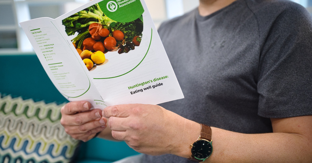 Huntington's Disease Association - Eating well guide: Nutritional needs